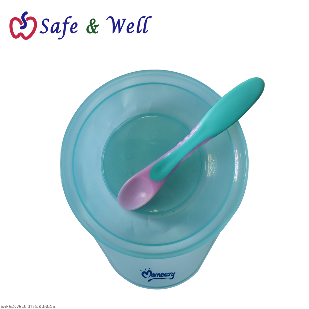 MOMEASY WEANING BOWL WITH HEAT SENSING SPOON