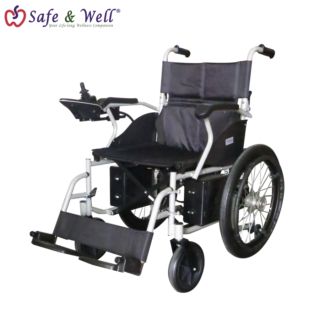 HOPKIN DELUXE FOLDABLE ELECTRIC POWER WHEELCHAIR 20IN - (KERUSI RODA ...